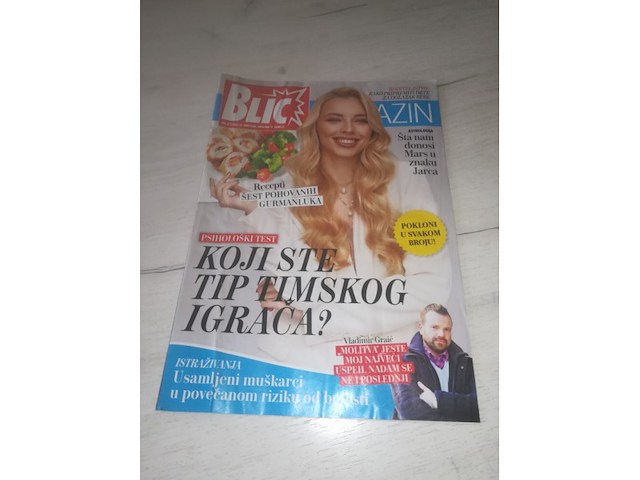 Blic Magazin, 6.februar 2022.