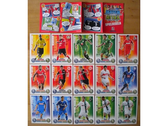 Kartice `German Bundesliga 2008-2009`