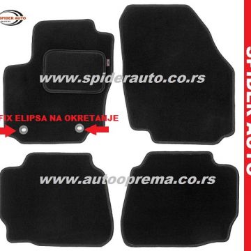 Tepih patosnice Ford Mondeo 2007-2012 FIX ELIPSA NA OKRETANJE