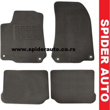 Tepih patosnice VW Golf IV 1997-2003 siva boja Fix elipsa CK