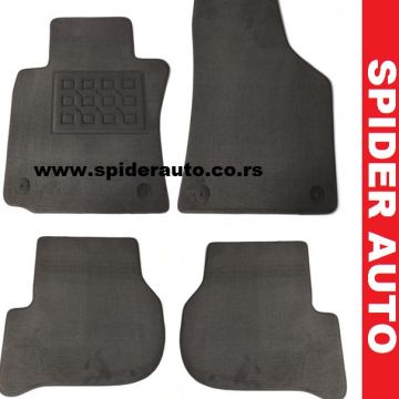 Tepih patosnice VW Golf V 2003-2008 Fix okrugli SIVA CK