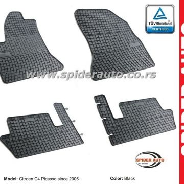 Gumene patosnice Citroen C4 Picasso 2006-2013