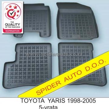 Gumene patosnice-kadice Toyota Yaris 5-vrata 1998 - 2005