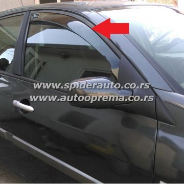 Renault Megane II hečbek 2002-2008 prednji bočni vetrobrani