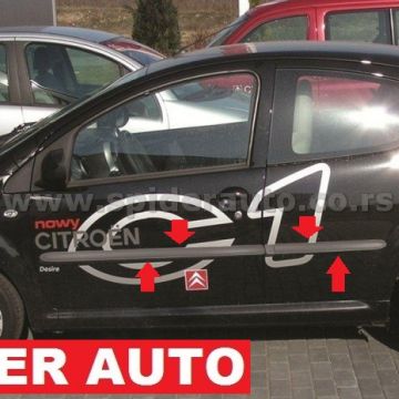 Zaštitne lajsne za vrata Citroen C1 5vrata