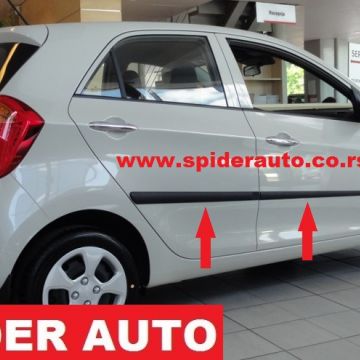 Zaštitne lajsne za vrata KIA Picanto 5vrata od 2011-i novije