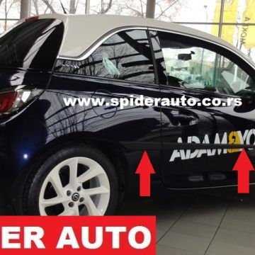 Zaštitne lajsne za vrata Opel Adam 3 vrata