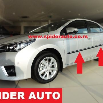 Zaštitne lajsne za vrata Toyota Corolla Sedan 2013-model 2