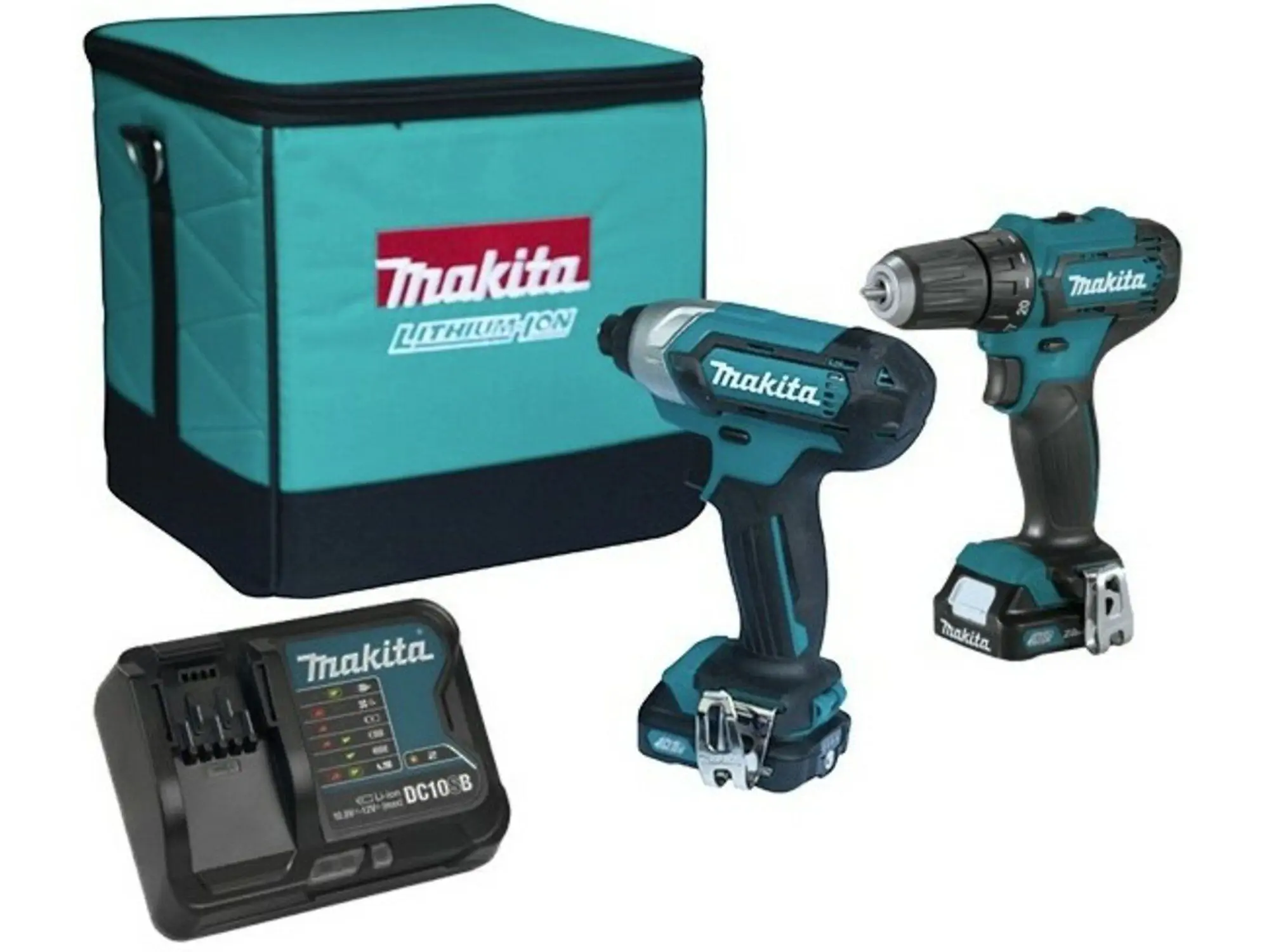 Makita set alata CLX224SM, Makita DF333D + Makita TD110D