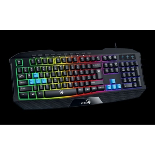 GENIUS K215 Scorpion Gaming USB US crna tastatura