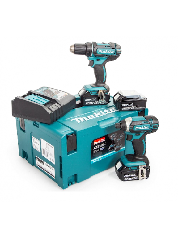 Makita Set LXT- Makpac DLX2127TJ1