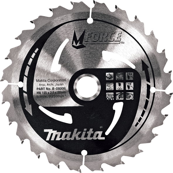 MAKITA – List za testeru od tvrdog metala, MForce, sa 12 zubaca B-07967