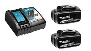MAKITA – Set 2 x BL1830B akumulator 18V 3,0Ah LXT + punjač DC18RC