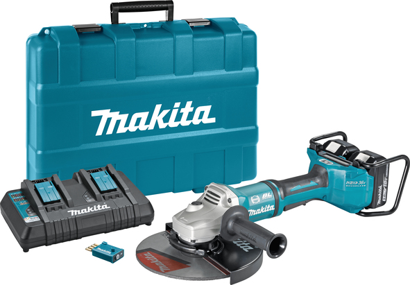 Makita akumulatorska ugaona brusilica DGA901PT2U