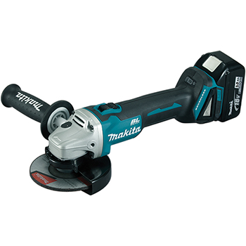 Makita akumulatorska ugaona brusilica DGA504RFE