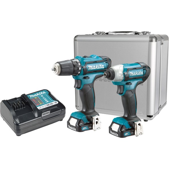 Makita set alata CLX224X, Makita DF333D + Makita TD110D