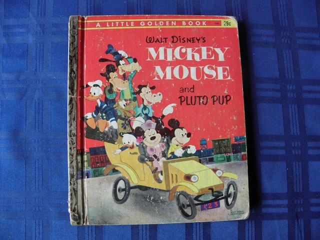 A little golden  book: Mickwy Mouse and Pluto Pup
