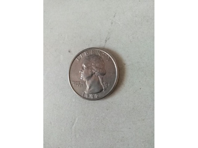 Quarter dolar,P,  USA, 1992.