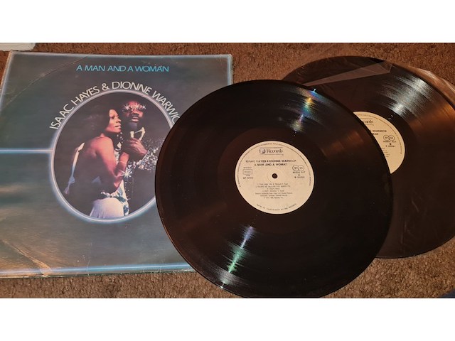 Warwick / Hayes - A man and a woman 2LP-ja