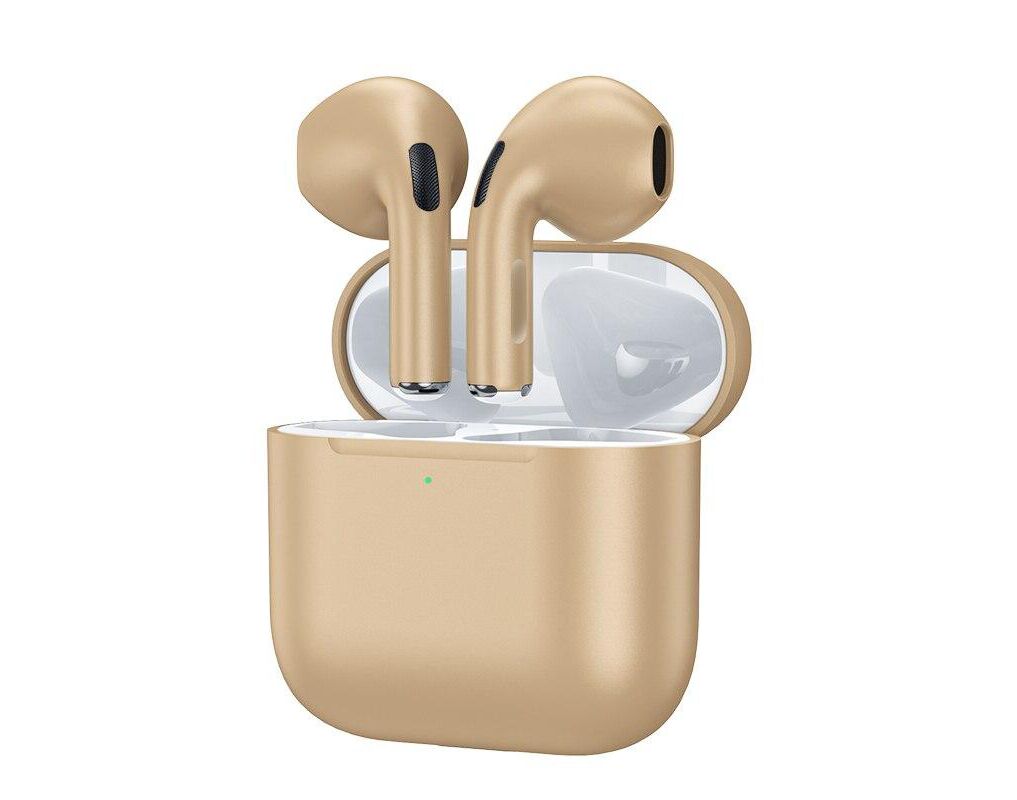 Bluetooth slusalice Airpods Inpods 900 metalik zlatne HQ