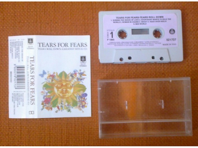 TEARS FOR FEARS - Tears Roll Down (cass) licenca