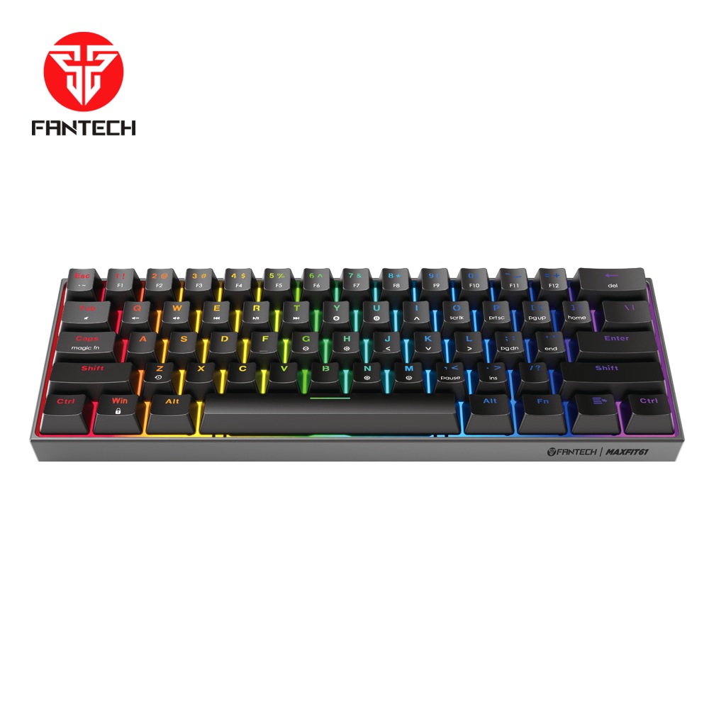 Mehanička Tastatura Fantech MK 857 Maxfit61 (Crna-Crveni Switch)