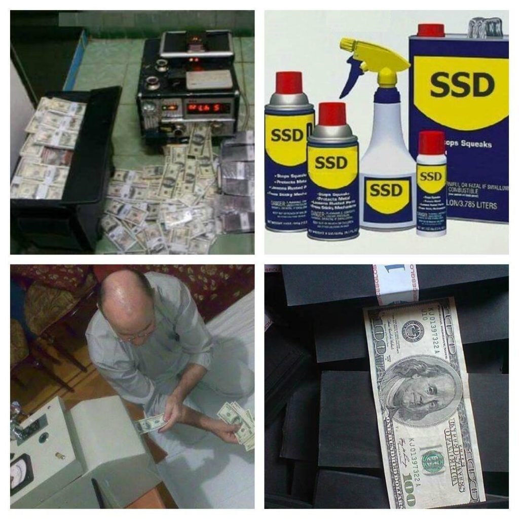 ССД универзална хемикалија за чишћење црног новца