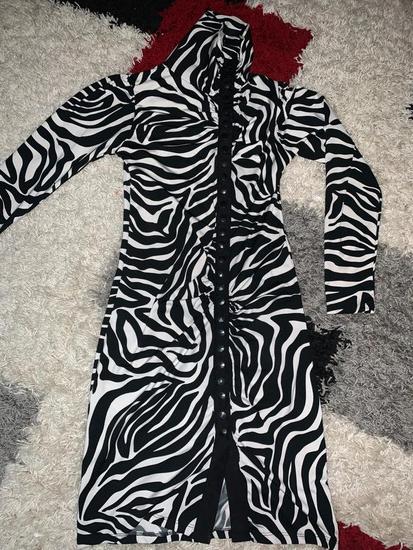 Zebra haljina