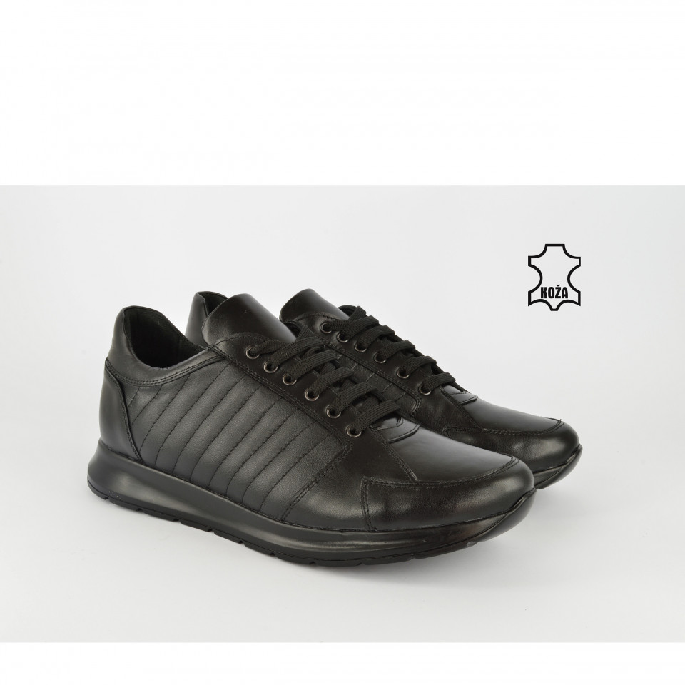 Kožne muške cipele 871CR crne