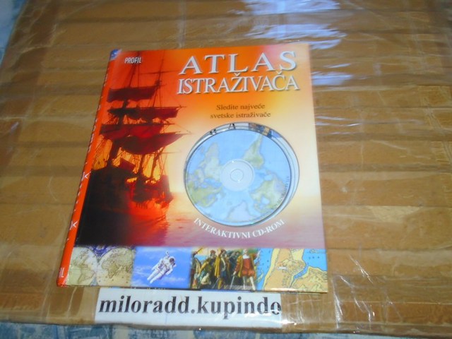 Atlas istrazivaca,sledite najvece svetske istrazivace