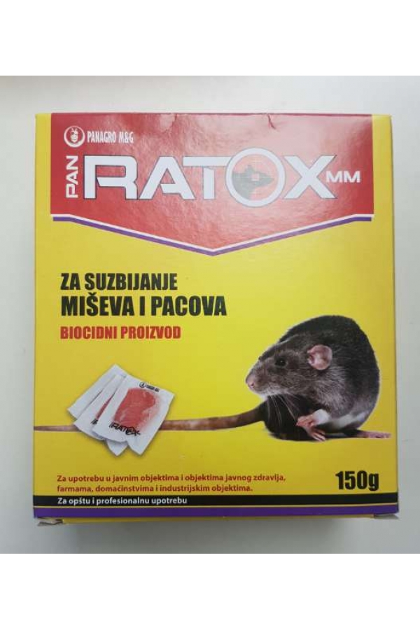 PAN RATOX MM 150g
Šifra: 908  JM: KOM