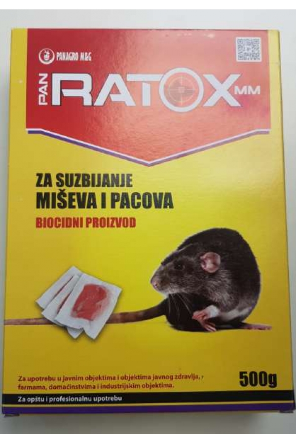 PAN RATOX MM 500g
Šifra: 911  JM: KOM