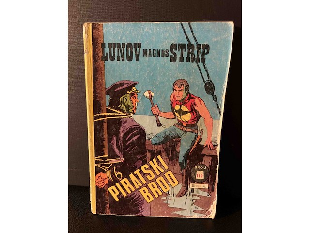 LUNOV MAGNUS STRIP 119 - Piratski brod - Zagor