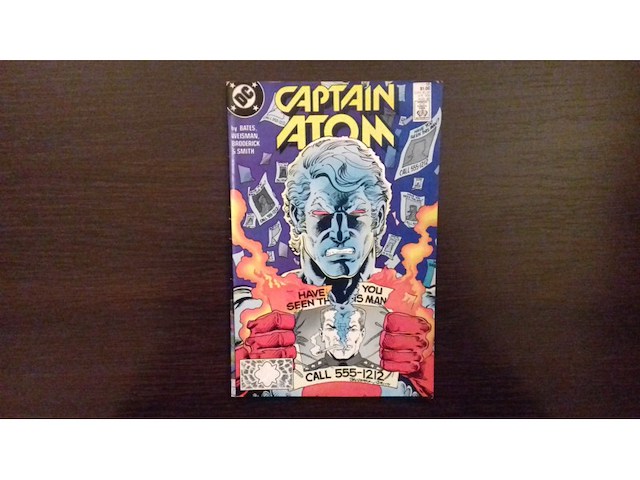 DC Captain Atom - aug 88