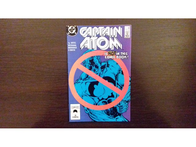 DC Captain Atom - dec 87 / ODLIČAN