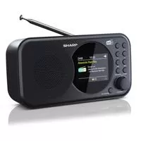 SHARP Portabl Digitalni radio DR-P320BK