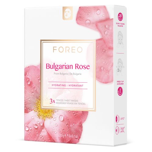 Foreo Farm To Face Sheet Mask-Bulgarian Rose X 3