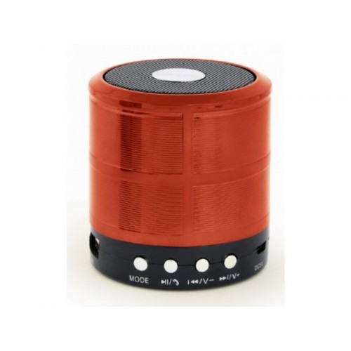 Gembird portable bluetooth speaker SPK-BT-08-R red