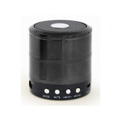 Gembird portable bluetooth speaker black SPK-BT-08-BK