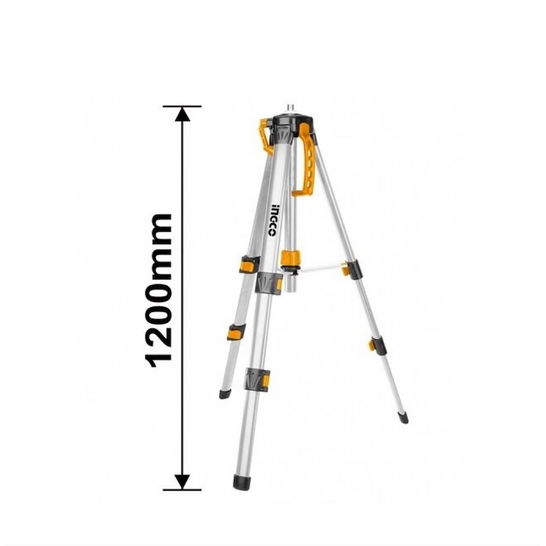 Ingco Stativ aluminijumski za laser 1.2M HLLT01152