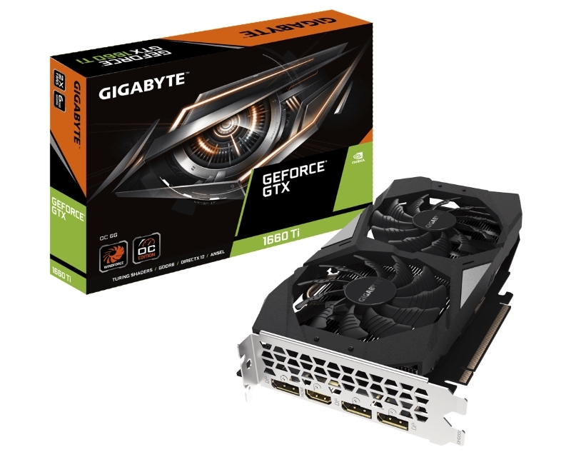 GIGABYTE nVidia GeForce GV-N166TOC-6GD