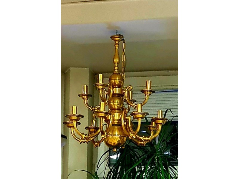 Dutch Chandelier-Luster-XIX vek