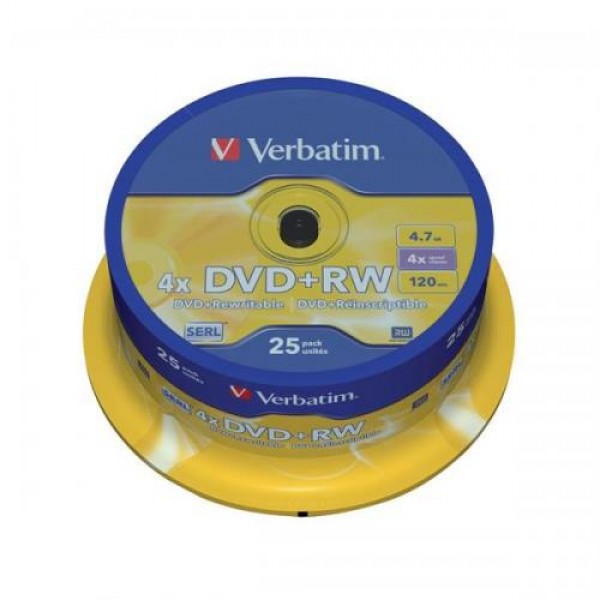 DVD+RW VERBATIM KOM