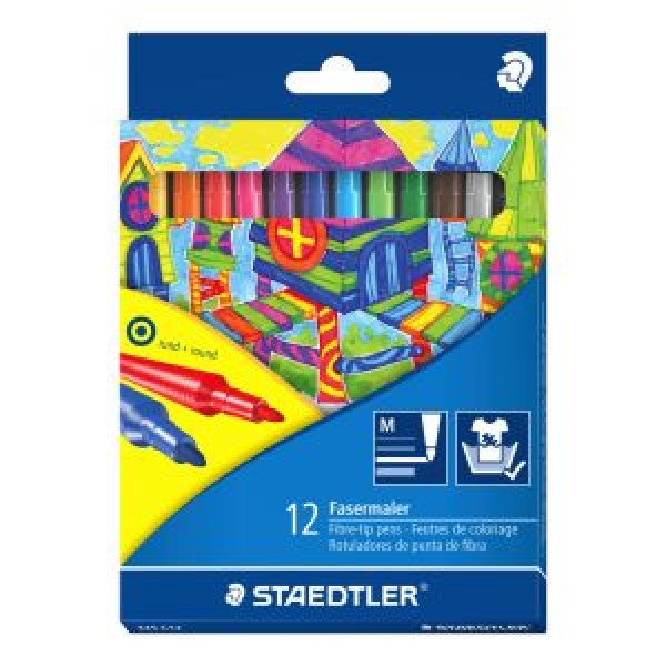 STAEDTLER Flomasteri NORIS 12 kom