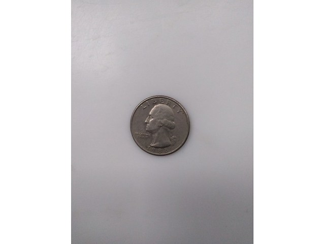 Quarter dolar, D,  USA, 1988.