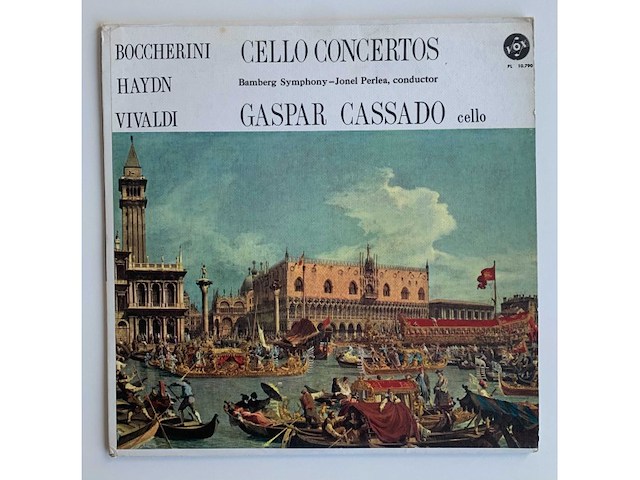 Boccherini Haydn Vivaldi - Cello Concertos (Mono) NM/VG