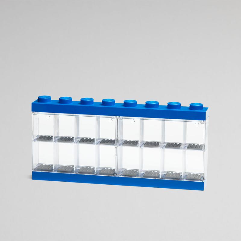 LEGO izložbena polica za 16 minifigura: Plava