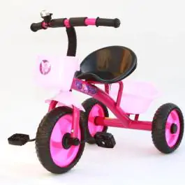 Tricikl metalni sa koripicom Y-TS1621 roze