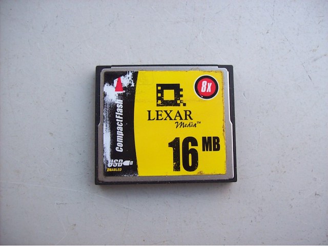 16 mb LEXAR Compact Flash