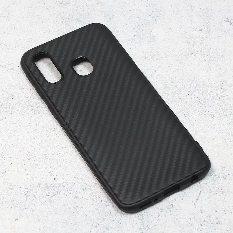 Maskica Carbon fiber za Samsung A405F Galaxy A40 crna